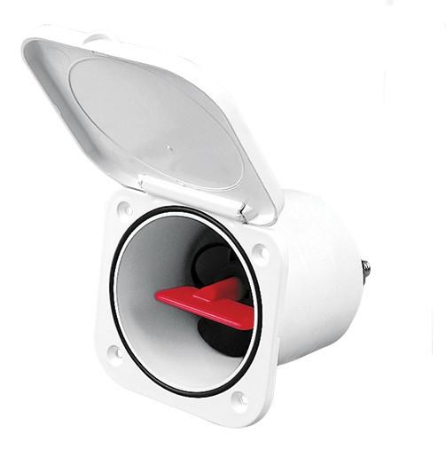 Accuschakelaar 100A + Witte Kast Ip65